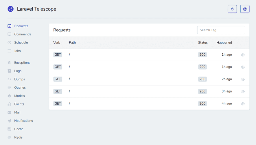 Full guide to install and set up Laravel Telescope | It's Luis' blog Full guide to install and set up Laravel Telescope | It's Luis' blog